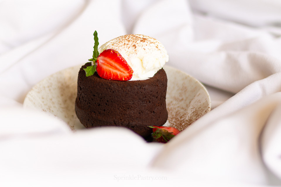 Chocolate Lava Cake - Sprinkle Pastry